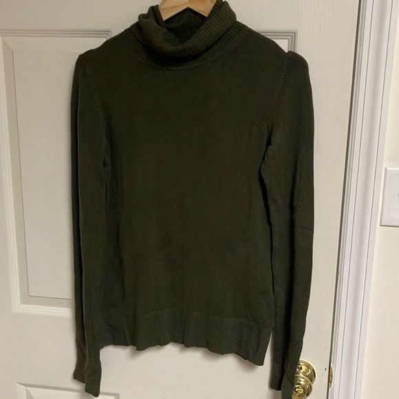 French Connection | Sweaters | French Connection Green Turtleneck Size ...